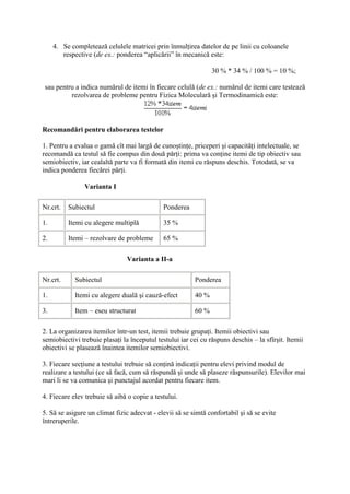 Teste clasificari | DOCX