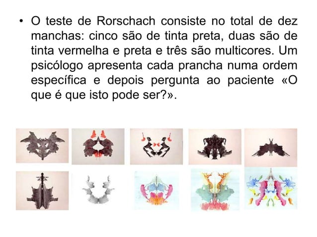 Teste de rorschach