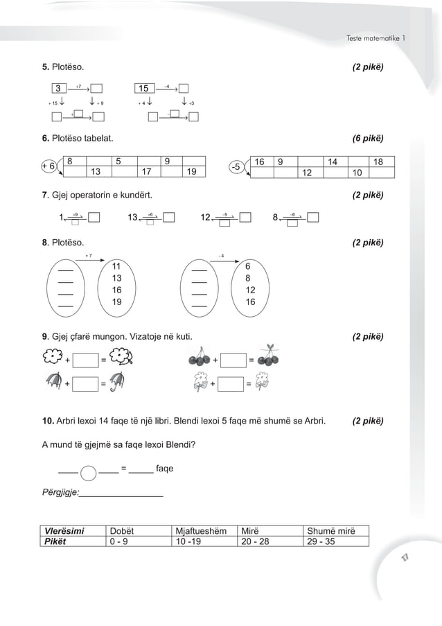 Teste matematika 1 | PDF