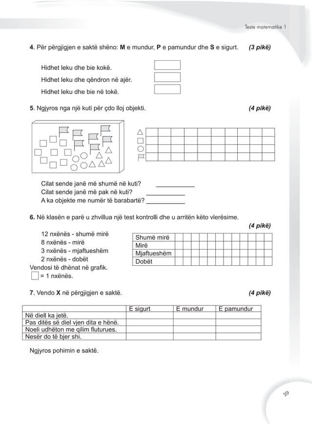 Teste matematika 1 | PDF