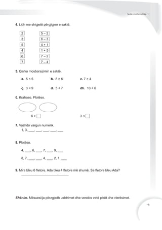 Teste matematika 1 | PDF