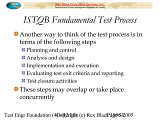 Test engineering foundation (v2.01) | PPT
