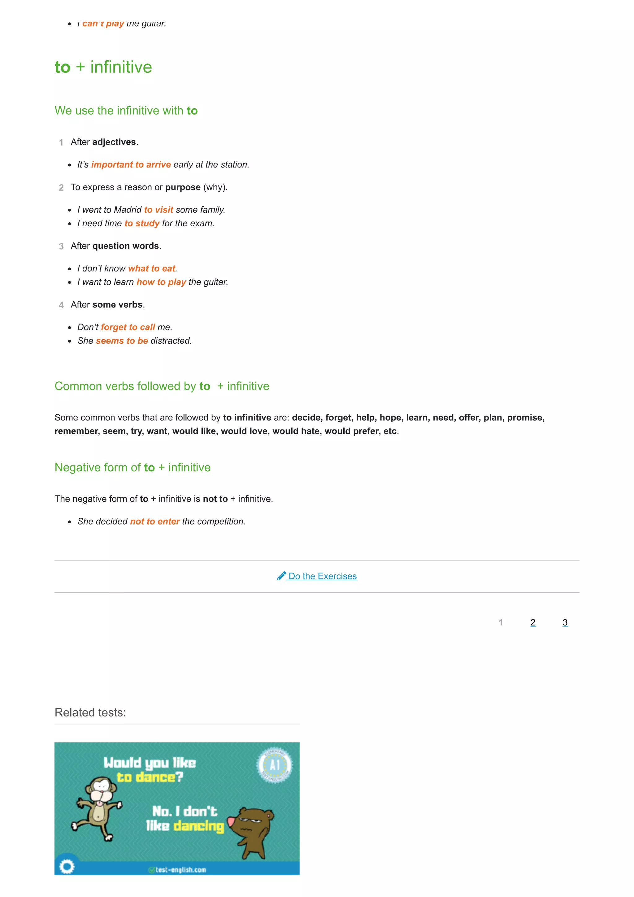 GERUNDS AND INFINITIVE | PDF