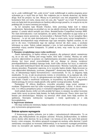 Tester.pl - Numer 1 | PDF