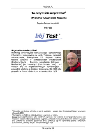 Tester.pl - Numer 6 | PDF
