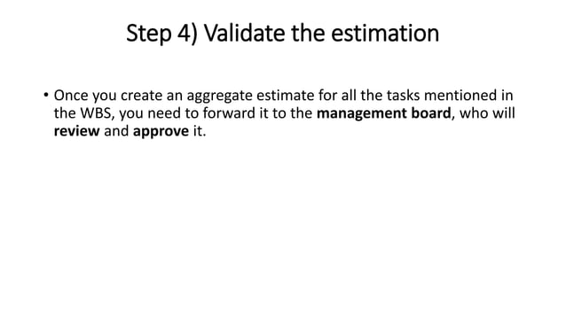 Test estimation session | PPT