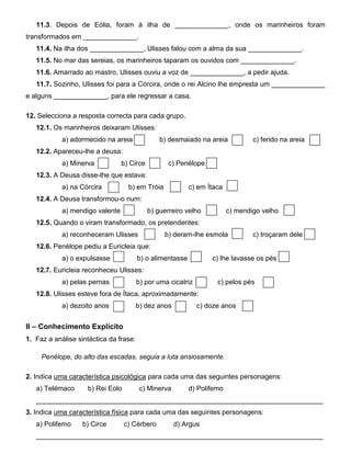 Teste ulisses | PDF
