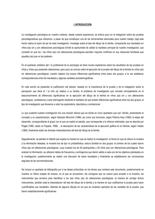 Test familia completo investigacion | PDF