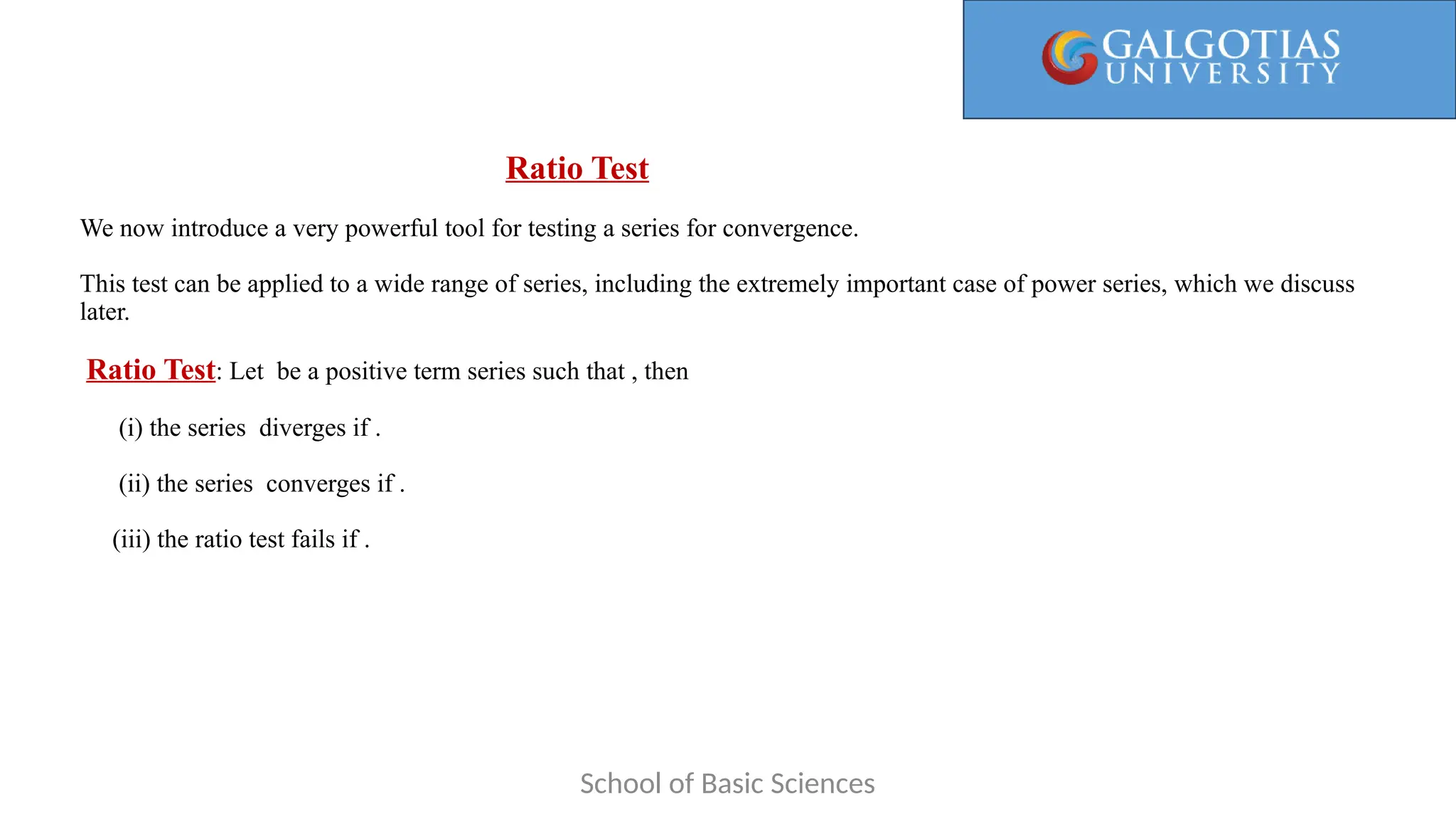 Test for Convergence.pptx(Sequence and Series.pptx(engineering students ...
