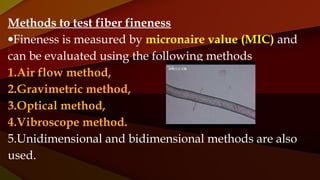 Test for Textile Fibers Dr.Ash