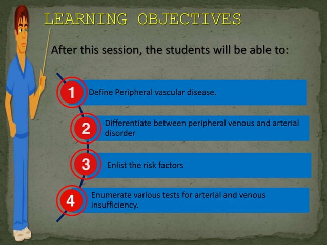 Test for peripheral arterial and venous circulation | PPTX
