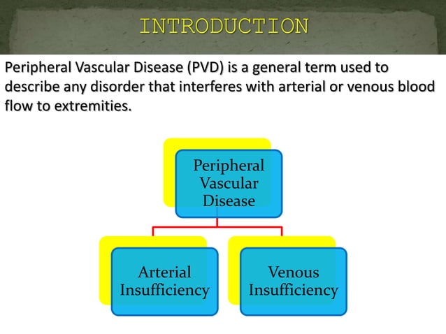 Test for peripheral arterial and venous circulation | PPTX