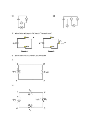 Test for practice electricity | DOCX