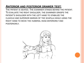 Anterior Drawer Test Shoulder