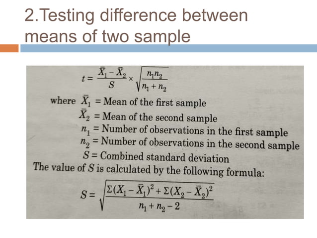 Test for Small and Large sample size (1).pptx | Standardized Testing ...