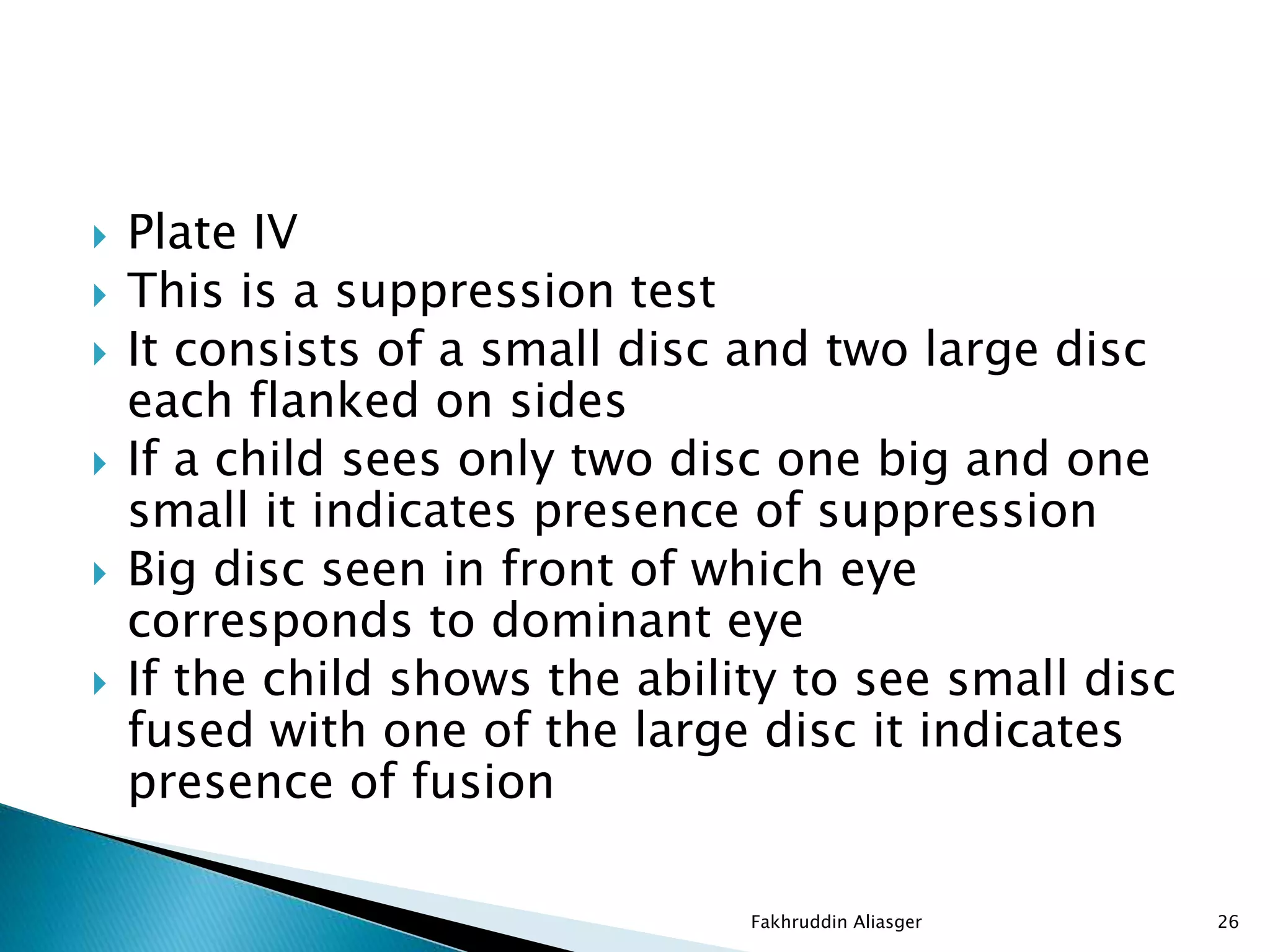 Test for stereopsis | PPTX