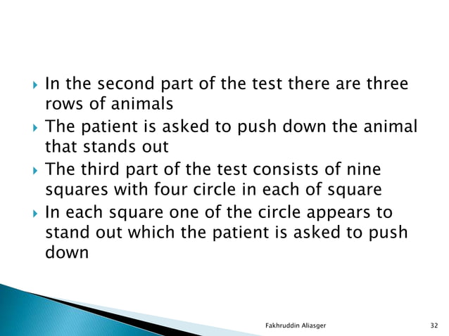 Test for stereopsis | PPTX | Eye and Vision Conditions | Diseases and ...