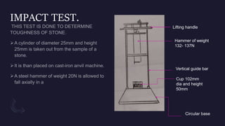 Test for stones | PPTX