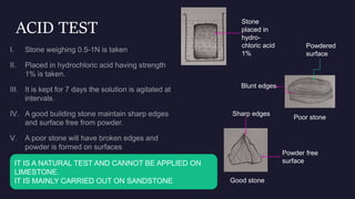 Test for stones | PPTX