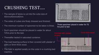 Test for stones | PPTX