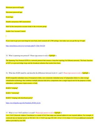 systems_administrator test | DOC