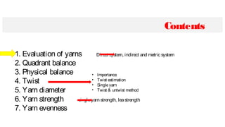 Test for Yarn Dr.Ash