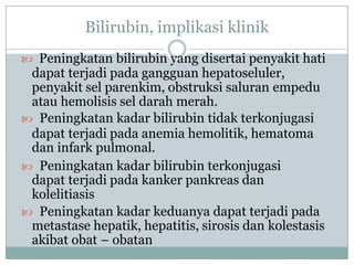 Test fungsi hati | PPTX