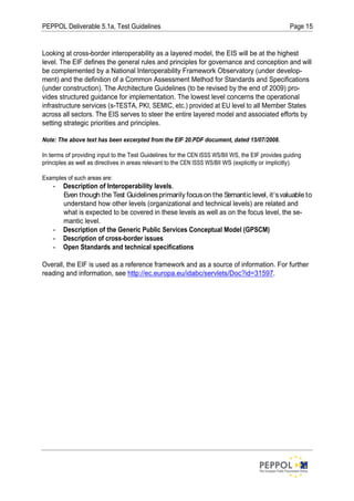 PEPPOL Test Guidelines | PDF