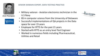 Creating a Project Plan for a Data Warehouse Testing Assignment | PDF