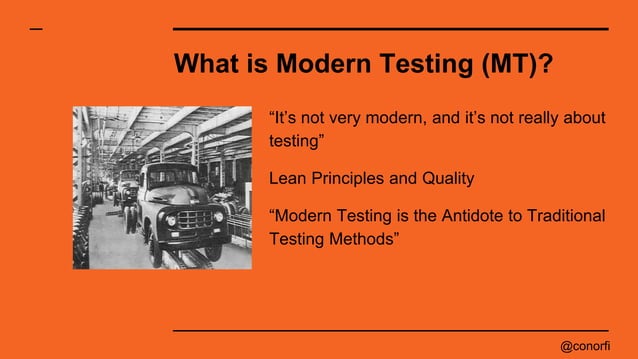 Test Heads Dublin The modern testing principles | PPT