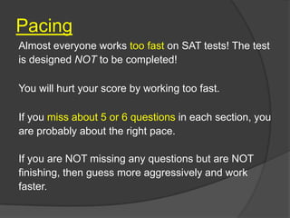 Test help for SAT mathematics | PPTX | Standardized Testing ...