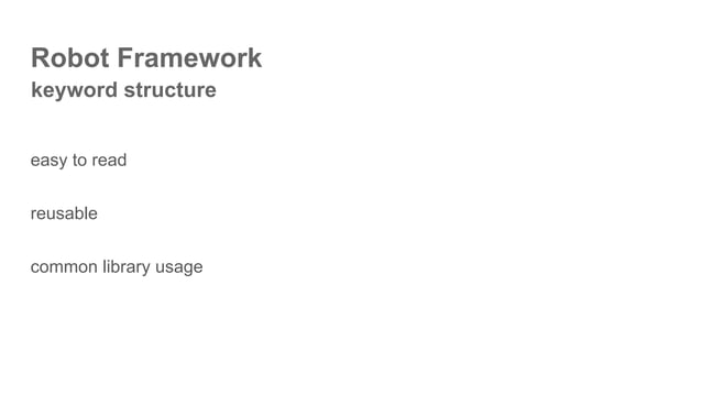 Appium & Robot Framework | PPT