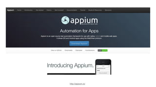 Appium & Robot Framework | PPT