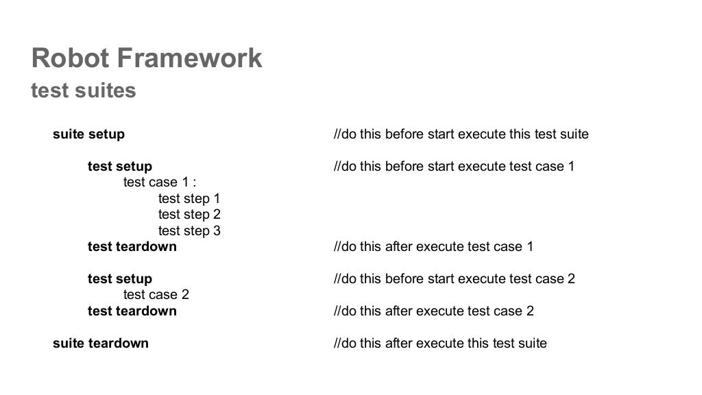 Appium & Robot Framework