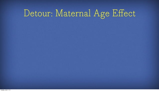 Paternal Age Effect and other stories | PPT