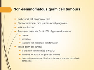 imaging of Testicular malignancies | PPTX