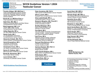 NCCN CANCER TESTICULAR 2024 ............................... | PDF