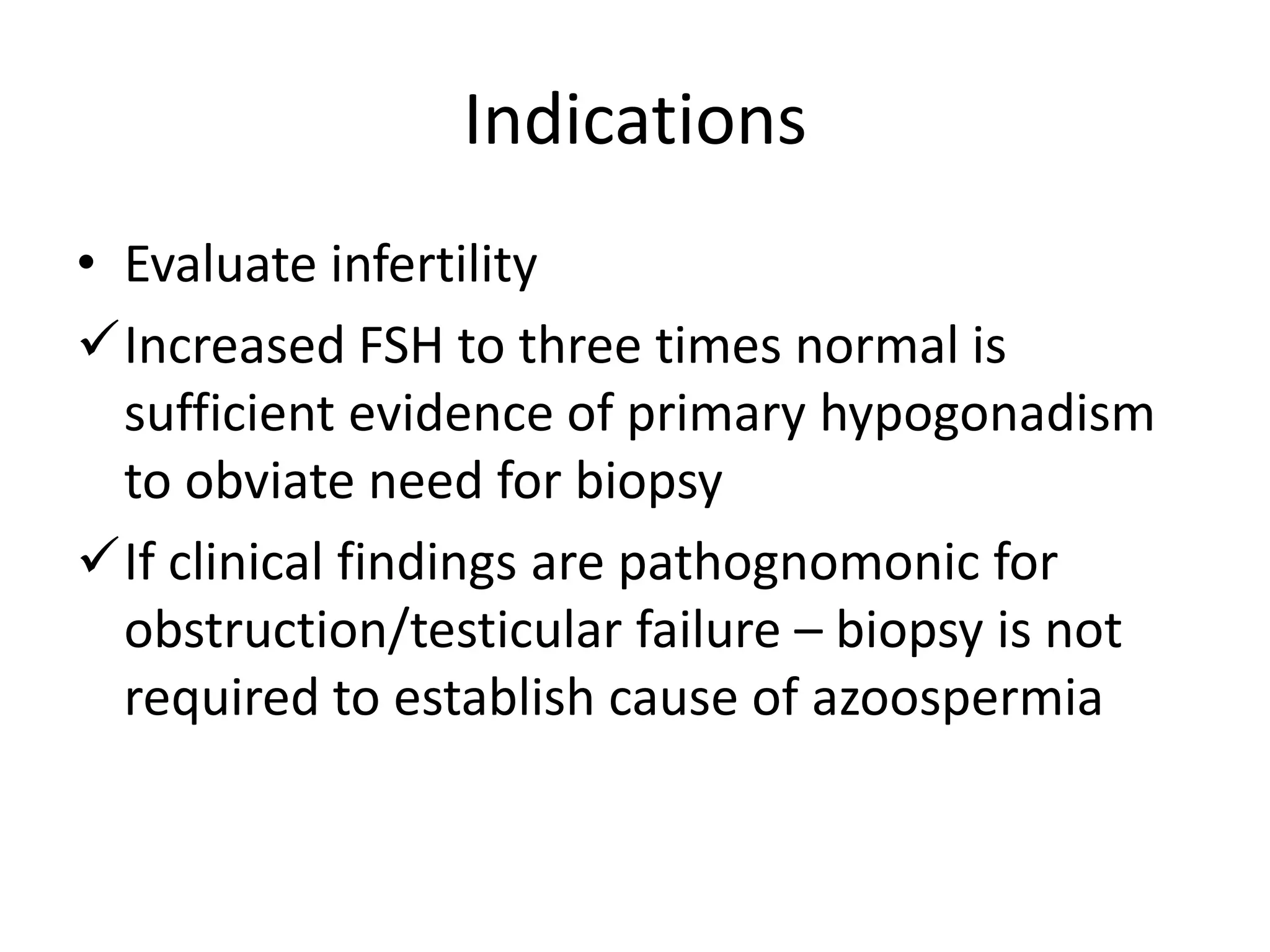 Testicular biopsy | PPTX