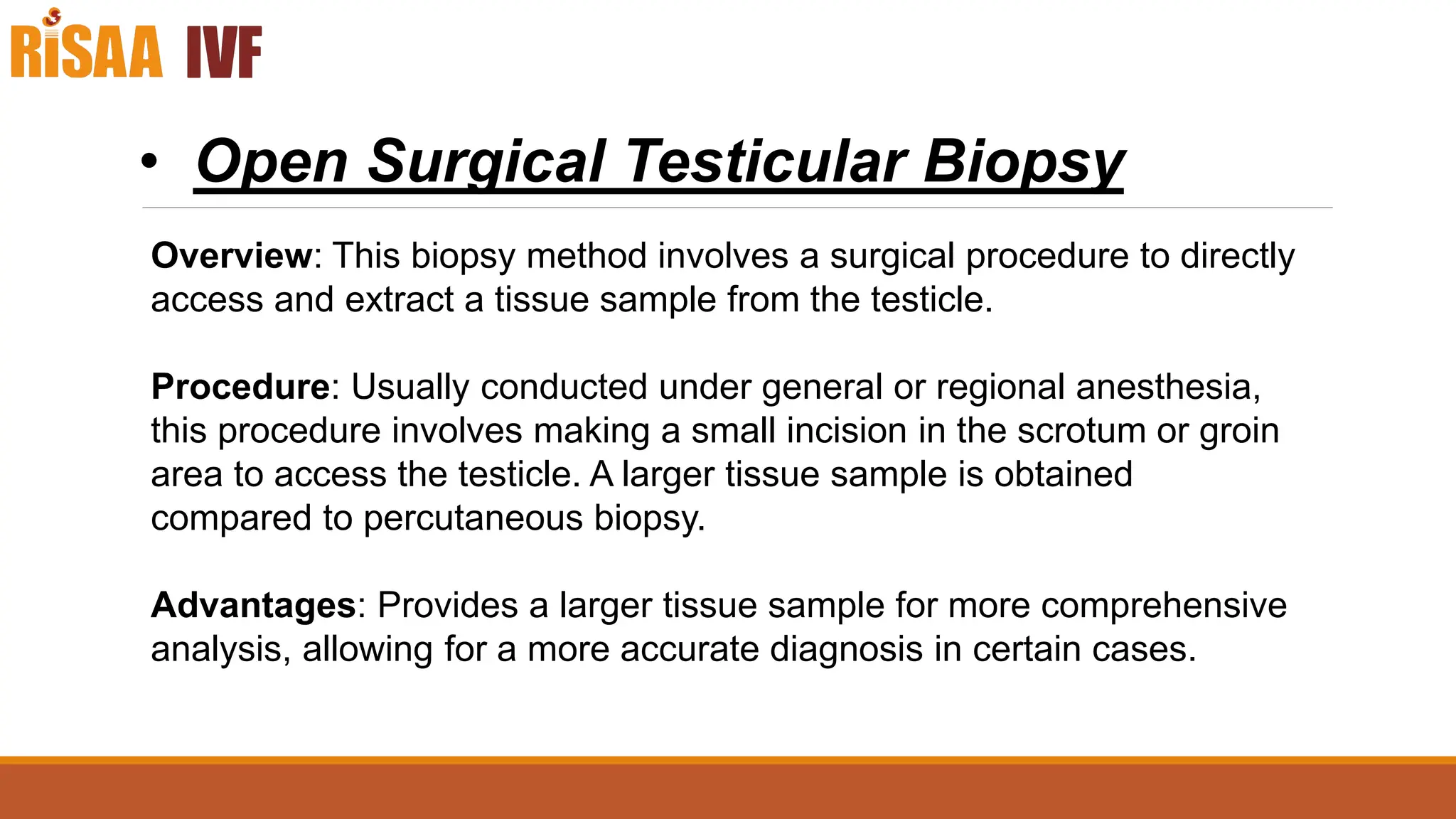 Testicular Biopsy Cost | PPTX
