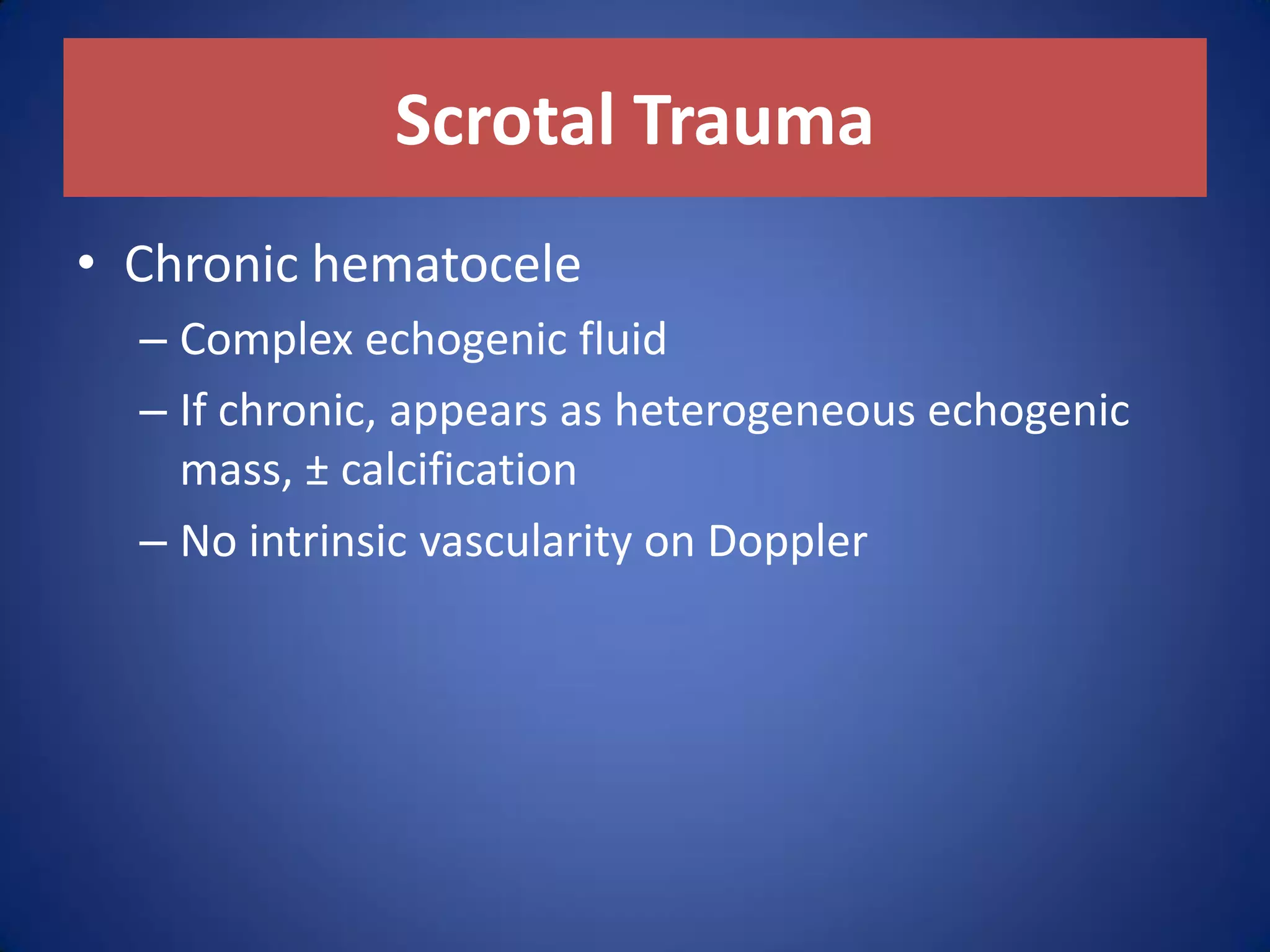 Testicular calcifications | PDF