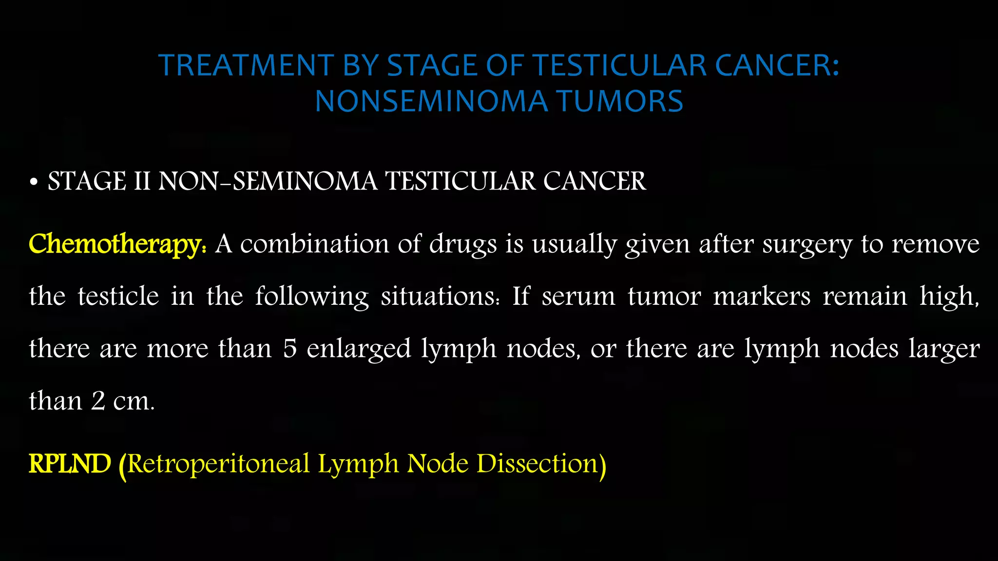 Testicular cancer | PPTX