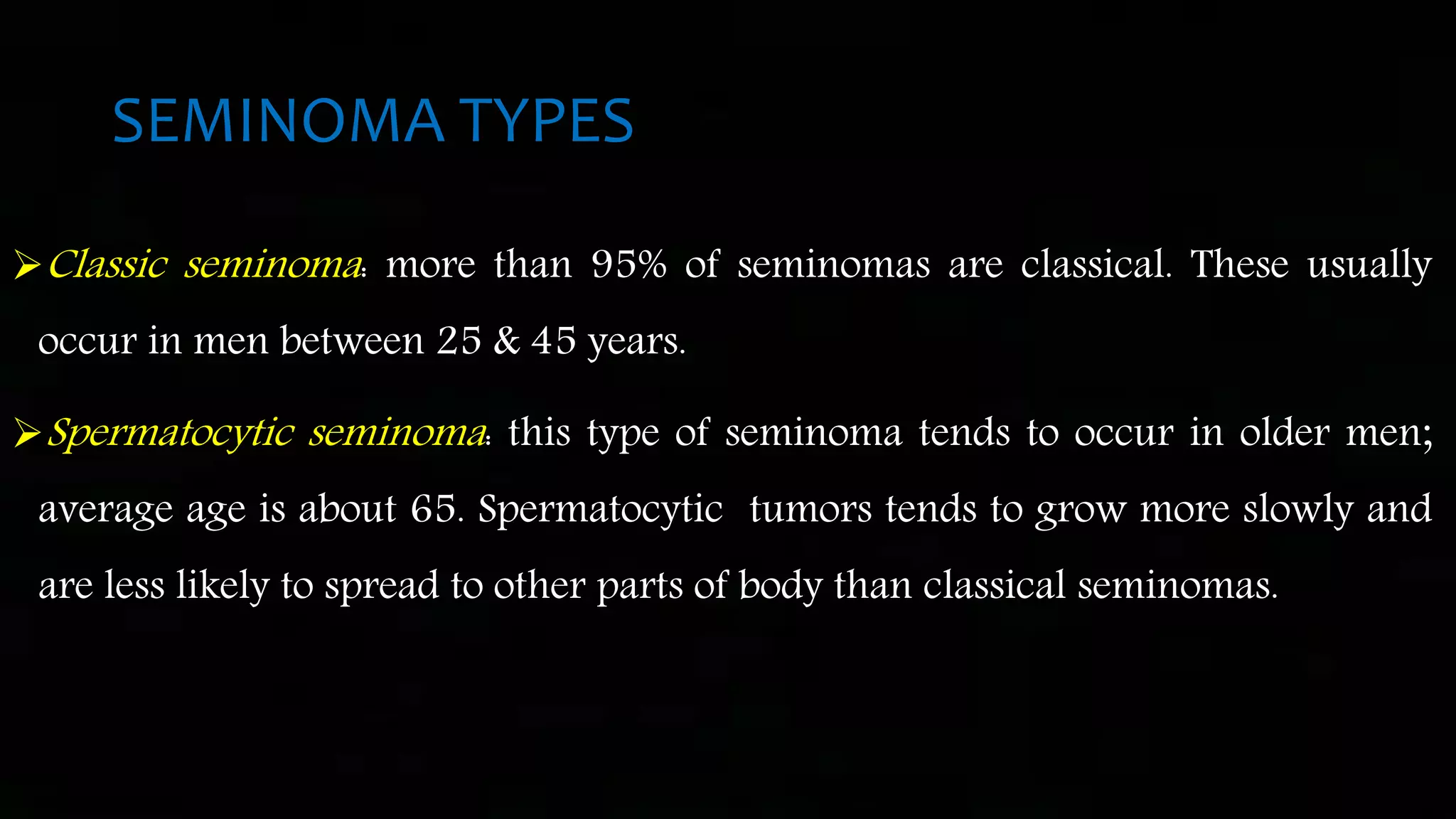 Testicular cancer | PPTX