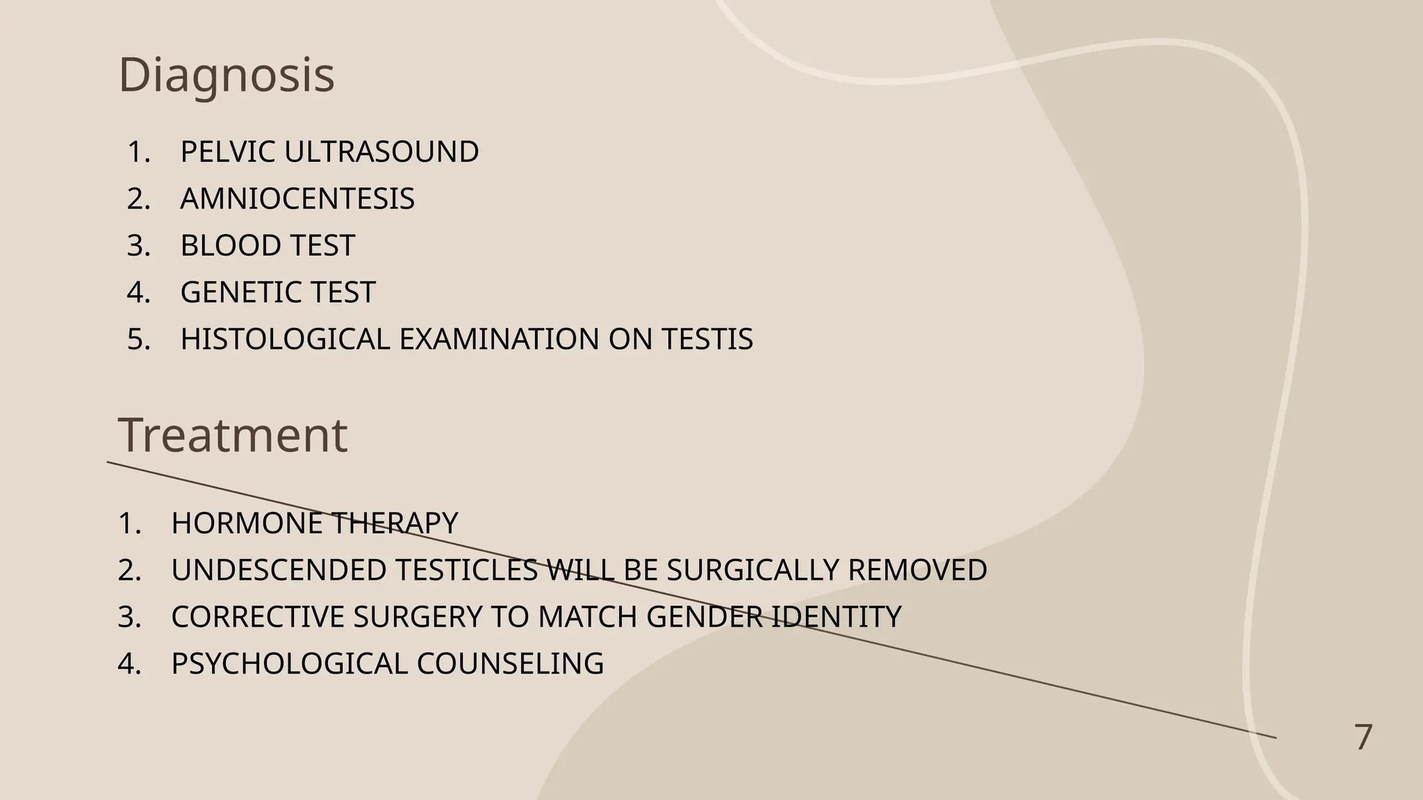 testicular feminization syndrome/ Androgen insensitivity syndrome | PPTX
