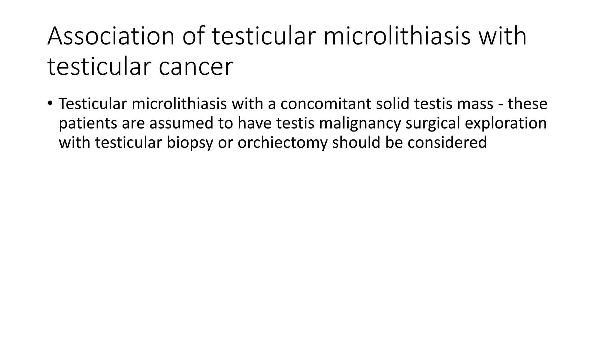 Testicular Microlithiasis.pptx