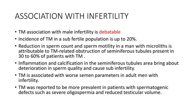 Testicular Microlithiasis.pptx