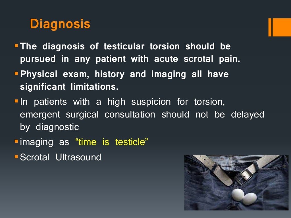 Testiclular Torsion