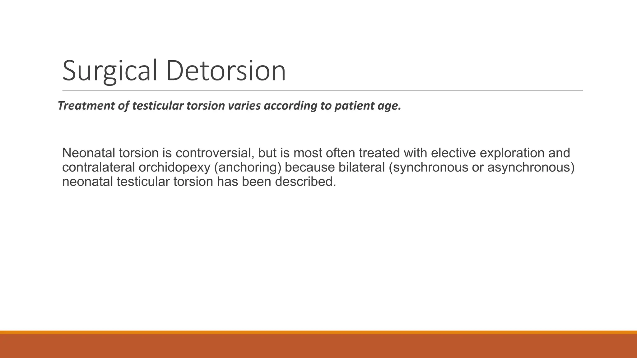 Testicular Torsion (Surgical emergency) .pptx