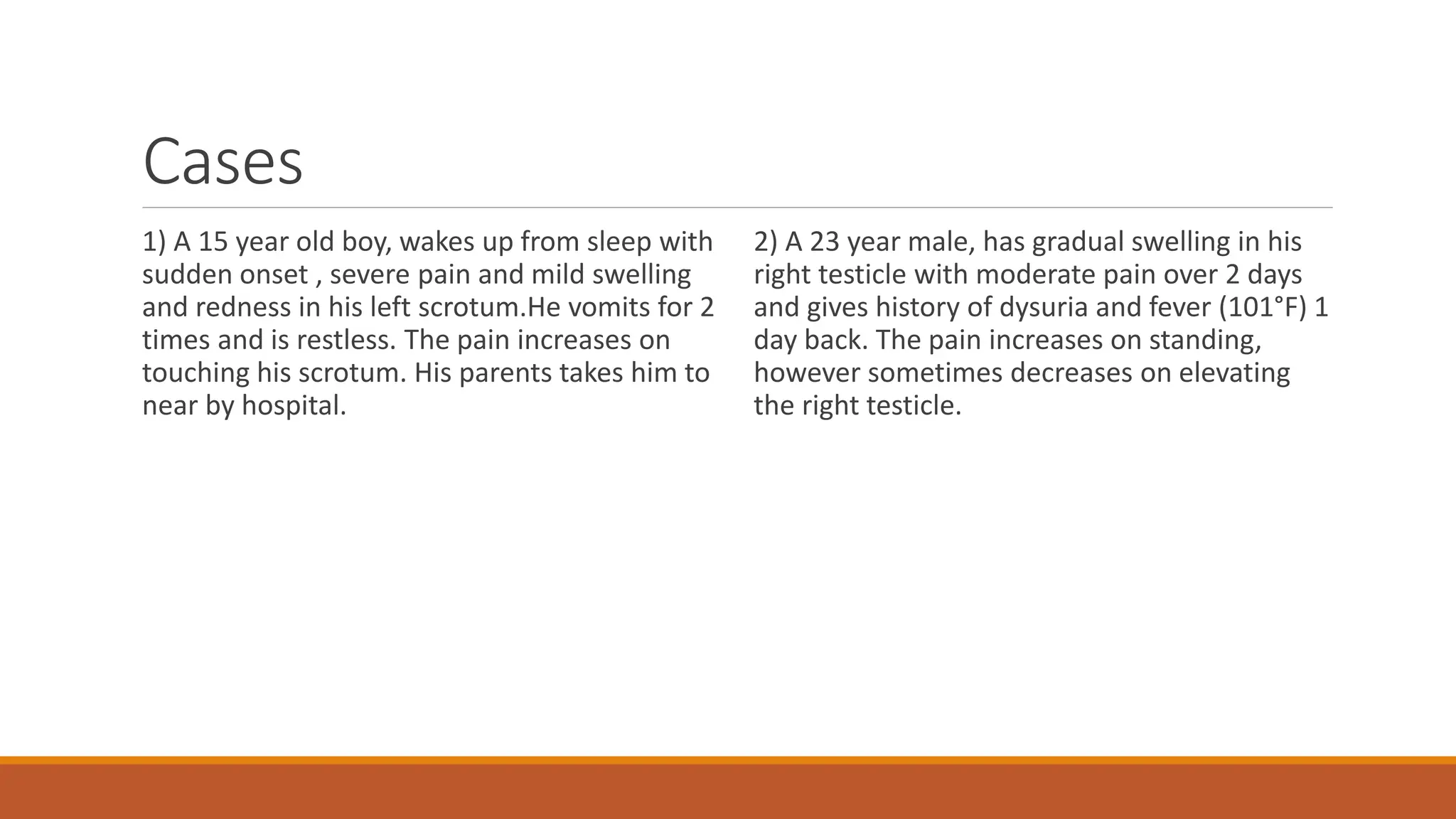 Testicular Torsion (Surgical emergency) .pptx