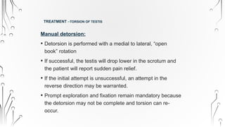 Testicular torsion and Epididymo-orchitis.pptx