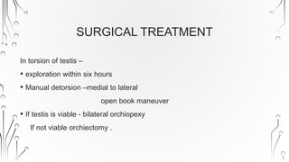 Testicular torsion and Epididymo-orchitis.pptx